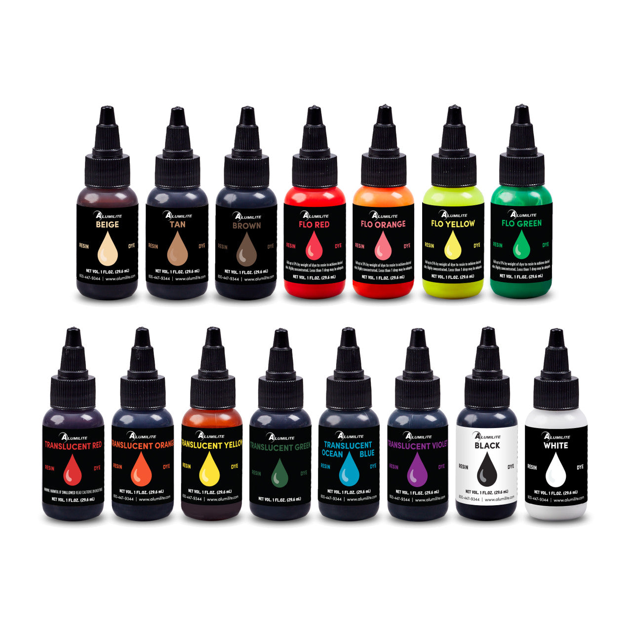 Alumilite Dye - Add Color to Your Castings | Specialty Resin & Chemical